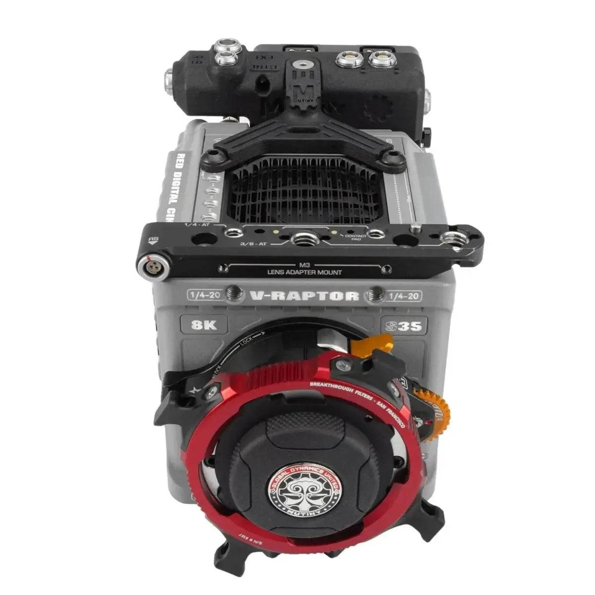 RAPTOR IO TOP BRACING PLATES - Locks RAPTOR IO to your camera - MUTINY